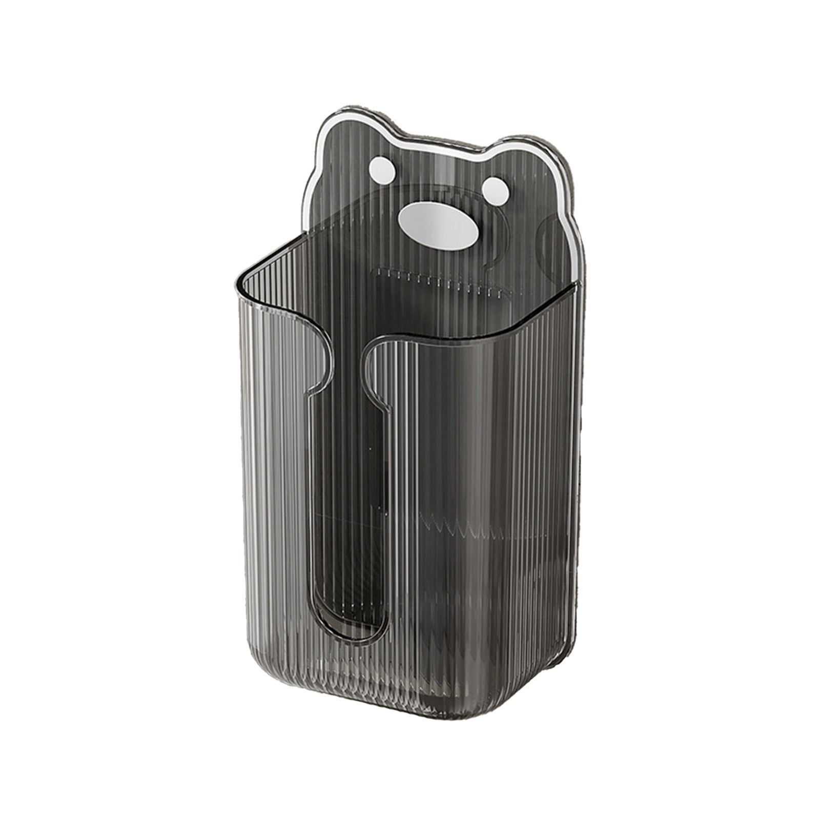 Mauxuk Wall Mounted Tissue Box Holder - No Drill Adhesive Bear-Shaped ...