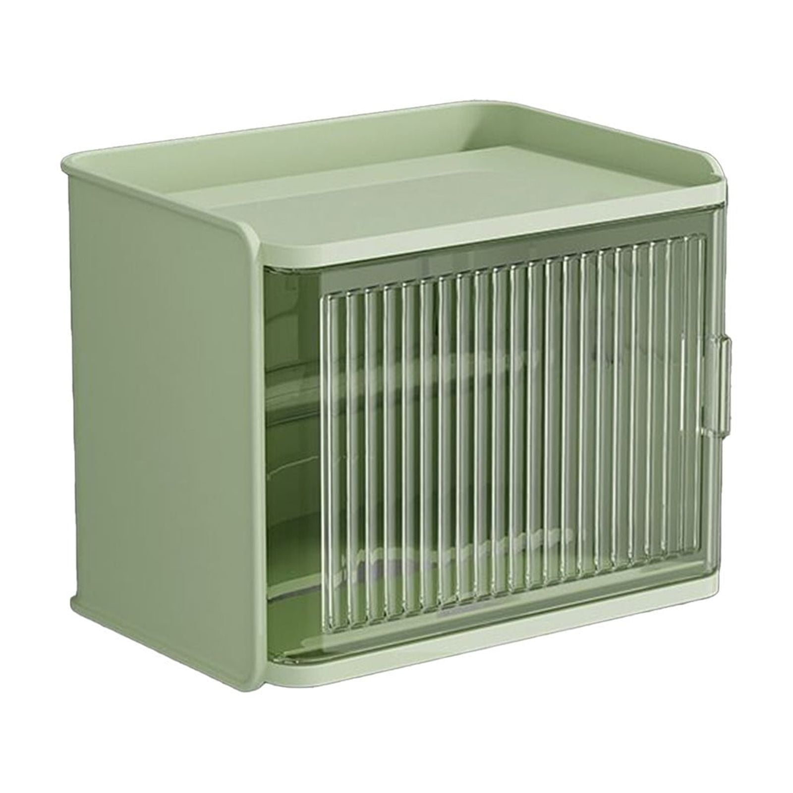 Mauxuk Wall Mounted Toilet Paper Box, Transparent Roll Storage Rack ...