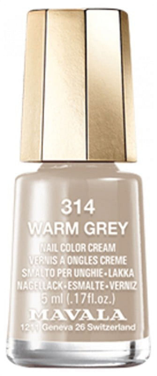 Mavala Mini Color Nail Color Cream 5ml Color - #314 Warm Grey - Walmart.com