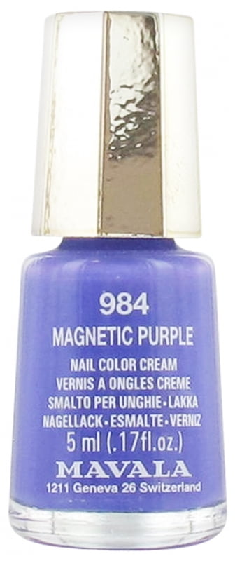 Mavala Mini Color Nail Color Cream 5ml - Colour: 984 : Magnetic Purple ...