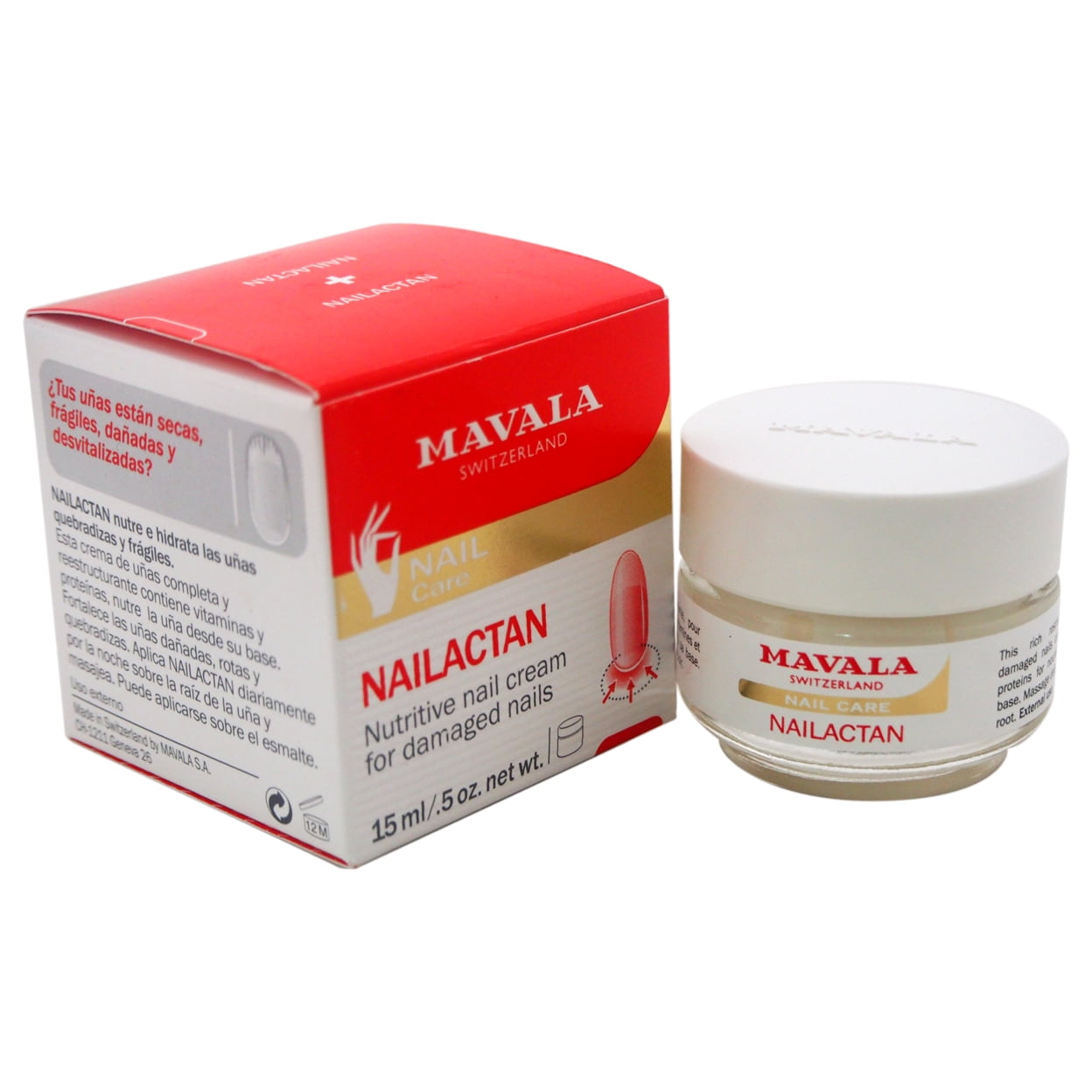 Mavala Nailactan, Nourishing Nail Cream, 0.5 oz (15 ml) - Walmart ...