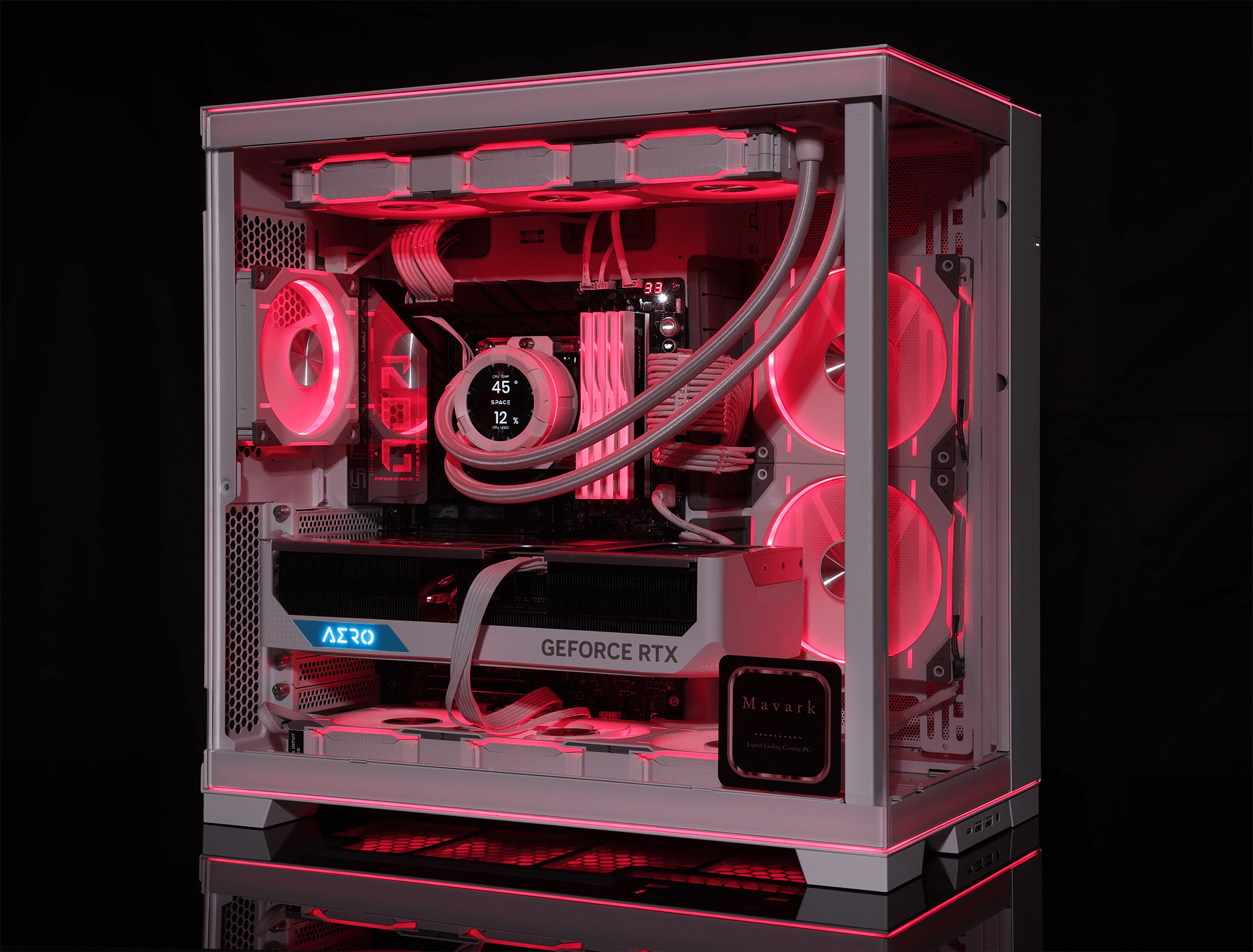 Mavark New 011 TForce 4K Liquid Cool Gaming Desktop Intel Core Ultra 9 ...