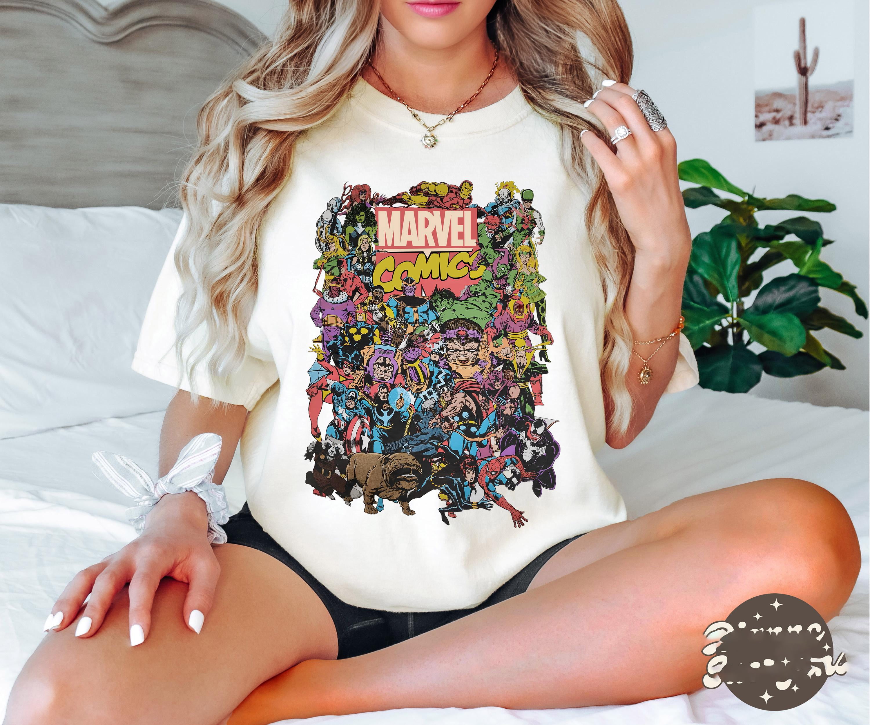 Mavel Comic Super Hero All Characters Shirt, Marvel Friend Shirt, Avengers T-shirt, Marve ...