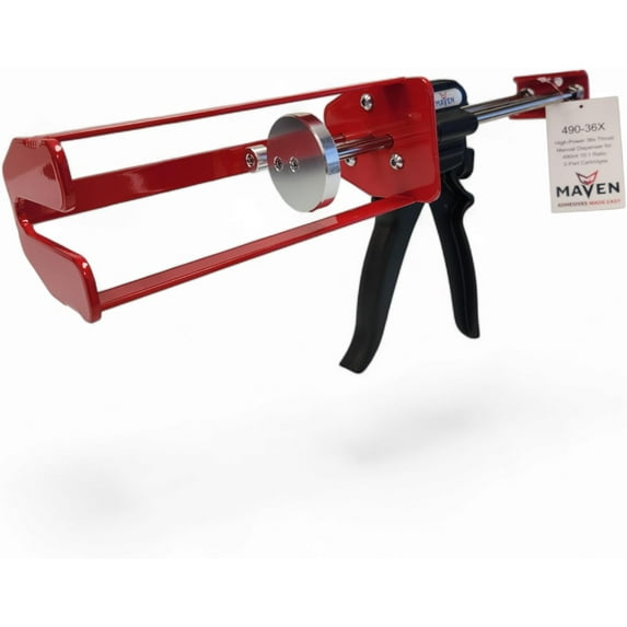 Maven 2 Part Gun 10:1 Ratio 490ml Solid (For Surface Countertop Glue ...