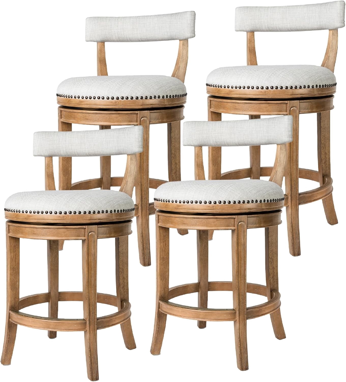 Maven Lane Alexander 26" Swivel Counter Stool – Kitchen Stool in ...