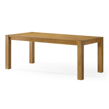 Maven Lane Sasha Round Wooden Dining Table in Weathered White Finish ...
