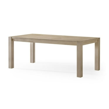 Maven Lane Leon Traditional Wooden Dining Table in Antiqued Black ...