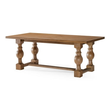 Maven Lane Cleo Contemporary Wooden Dining Table in Refined Brown ...