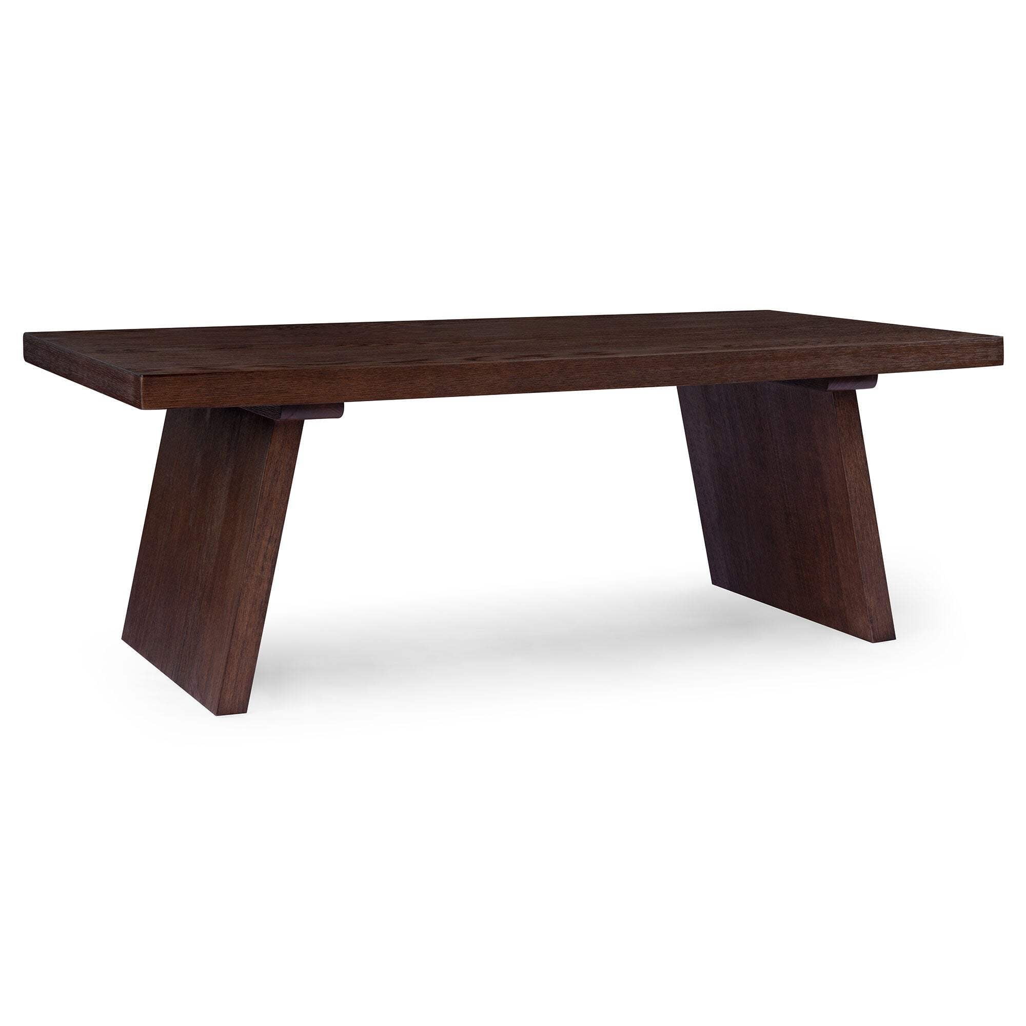 Maven Lane Marcella Wood Coffee Table Contemporary Accent Furniture ...