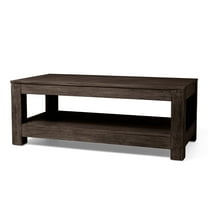 Maven Lane Paulo Wooden Coffee Table in Weathered Brown Finish ...