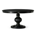 Maven Lane Zola Traditional Double Pedestal Country Round Wooden Dining ...