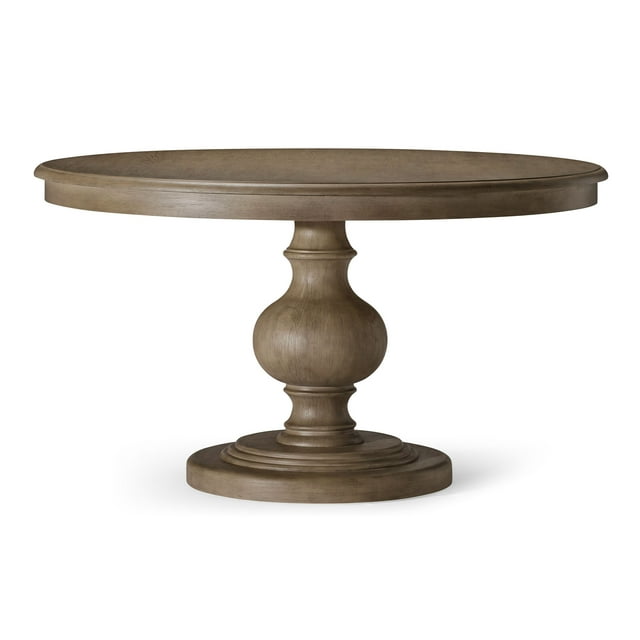 Maven Lane Zola Traditional Round Pedestal Wooden Dining Room Table in ...
