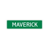 Maverick Boys Children Name KIds Letter Printed Plaque Indoor Outdoor ...