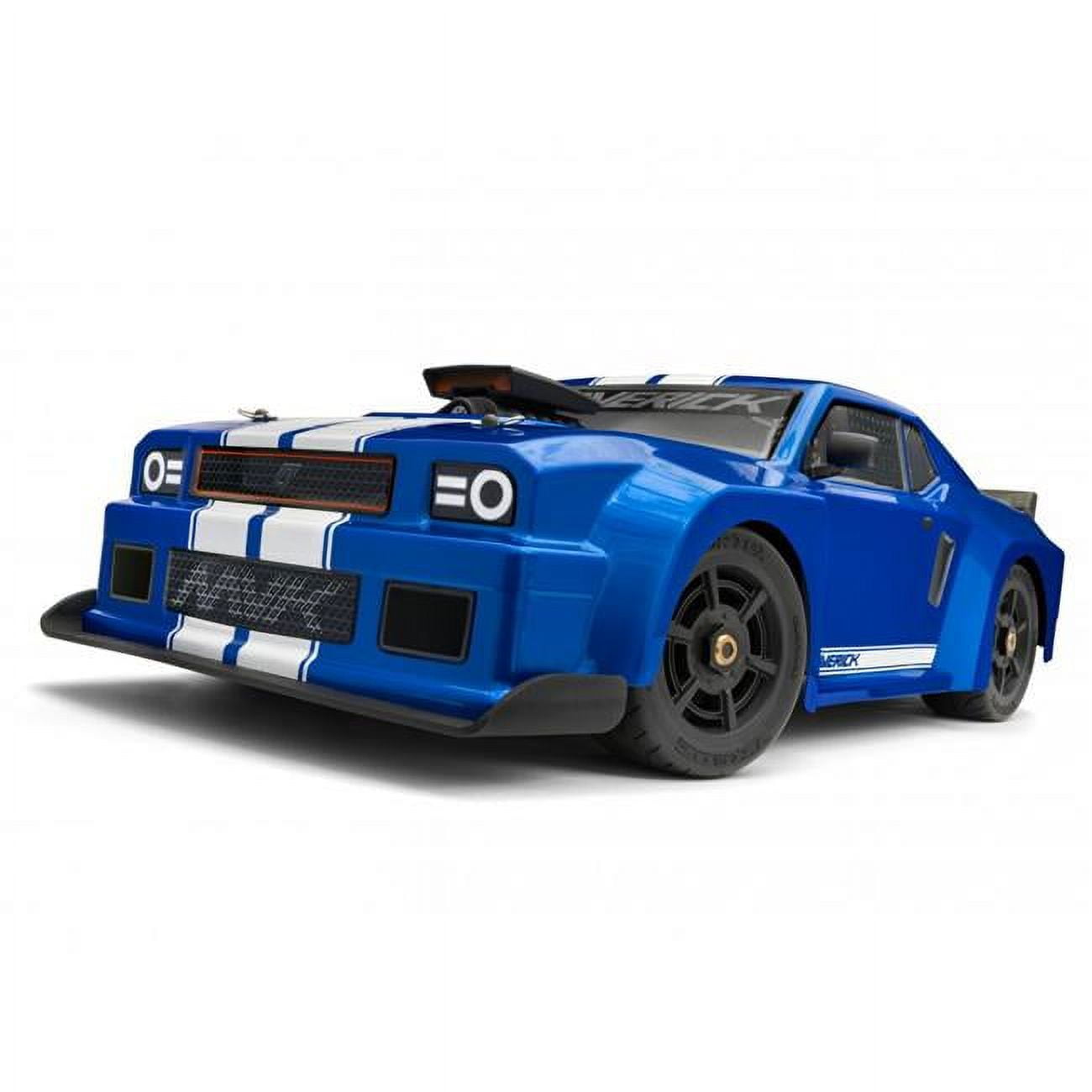 Maverick 1-8 Scale QuantumR Flux 4S 4WD Muscle Car, Blue - Walmart.com