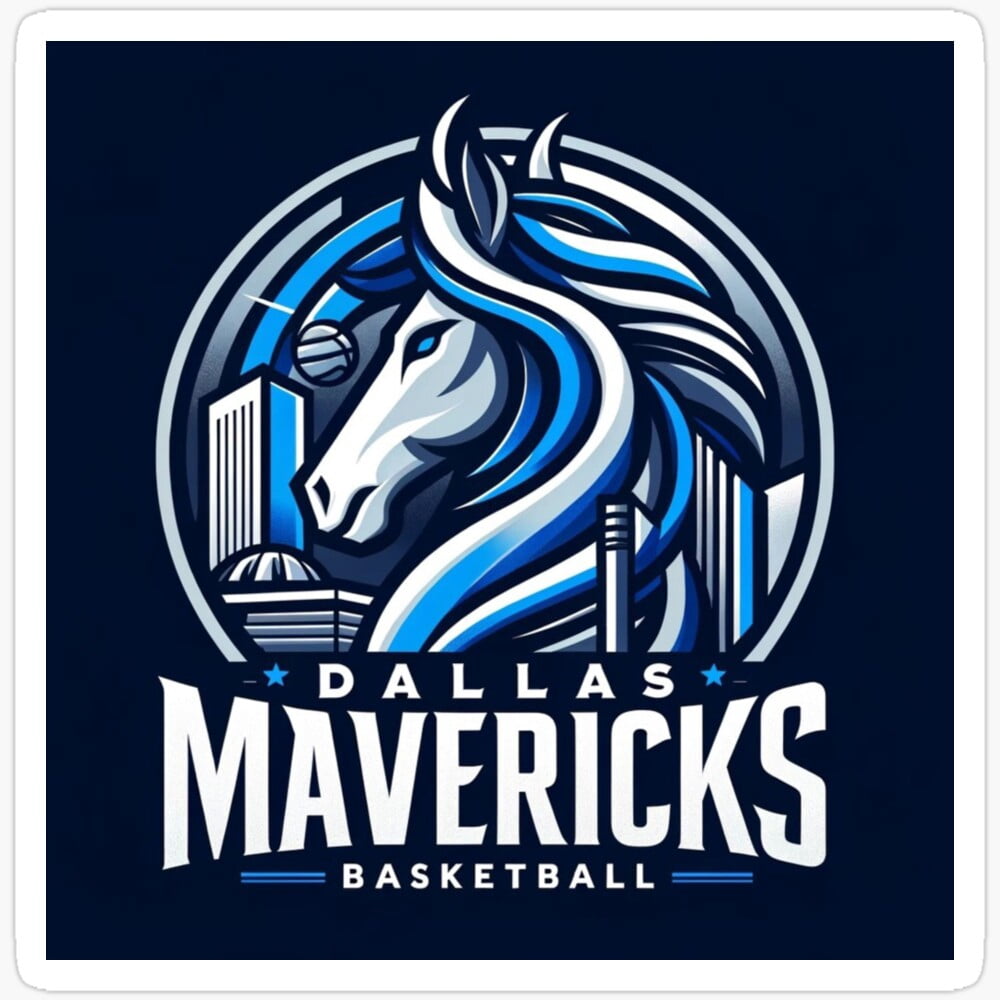 Mavericks Basketball Sticker Baseball Sticker, Football Sticker ...
