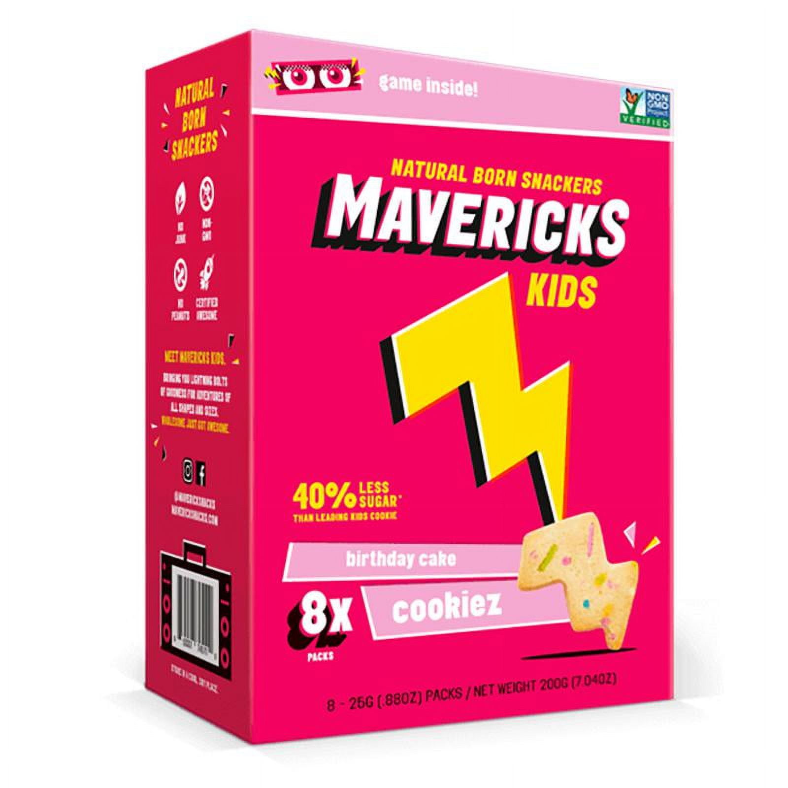 Mavericks - Palm Sugar Birthday Cake Cookies, Vegan, All-Natural, 7.05 ...
