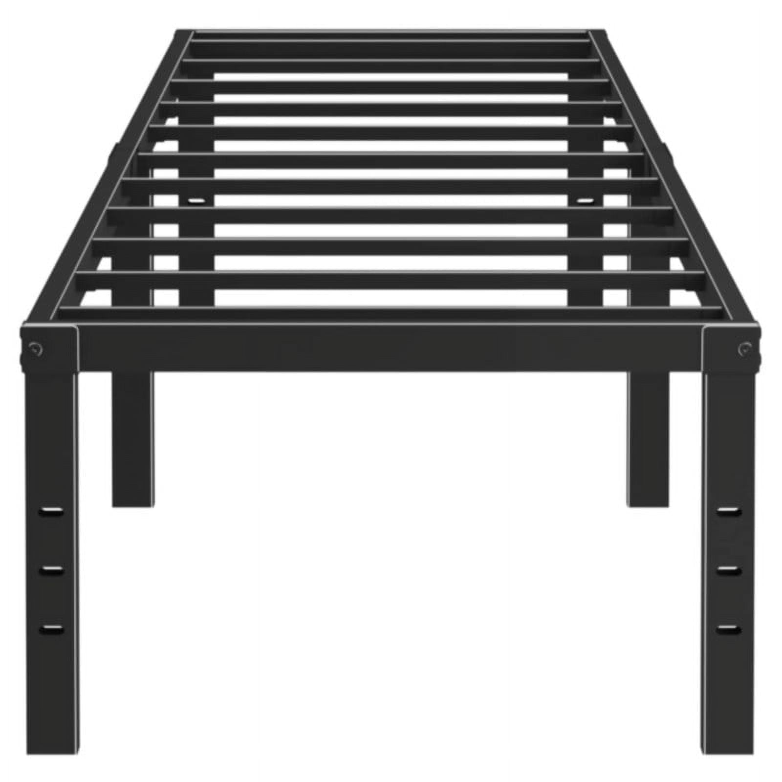 Caplisave Heavy Duty Twin XL Metal Bed Frame, 18" Platform No Box ...