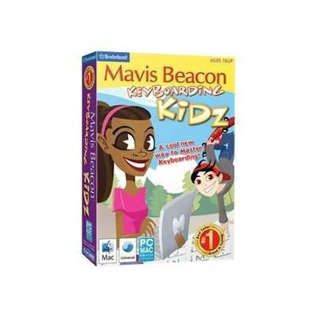 Mavis Beacon Keyboarding Kidz - Box pack - 1 user - Win, Mac - Walmart.com