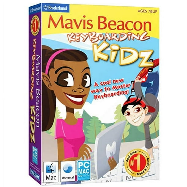 Mavis Beacon Keyboarding Kidz - Box pack - 1 user - Win, Mac - Walmart.com
