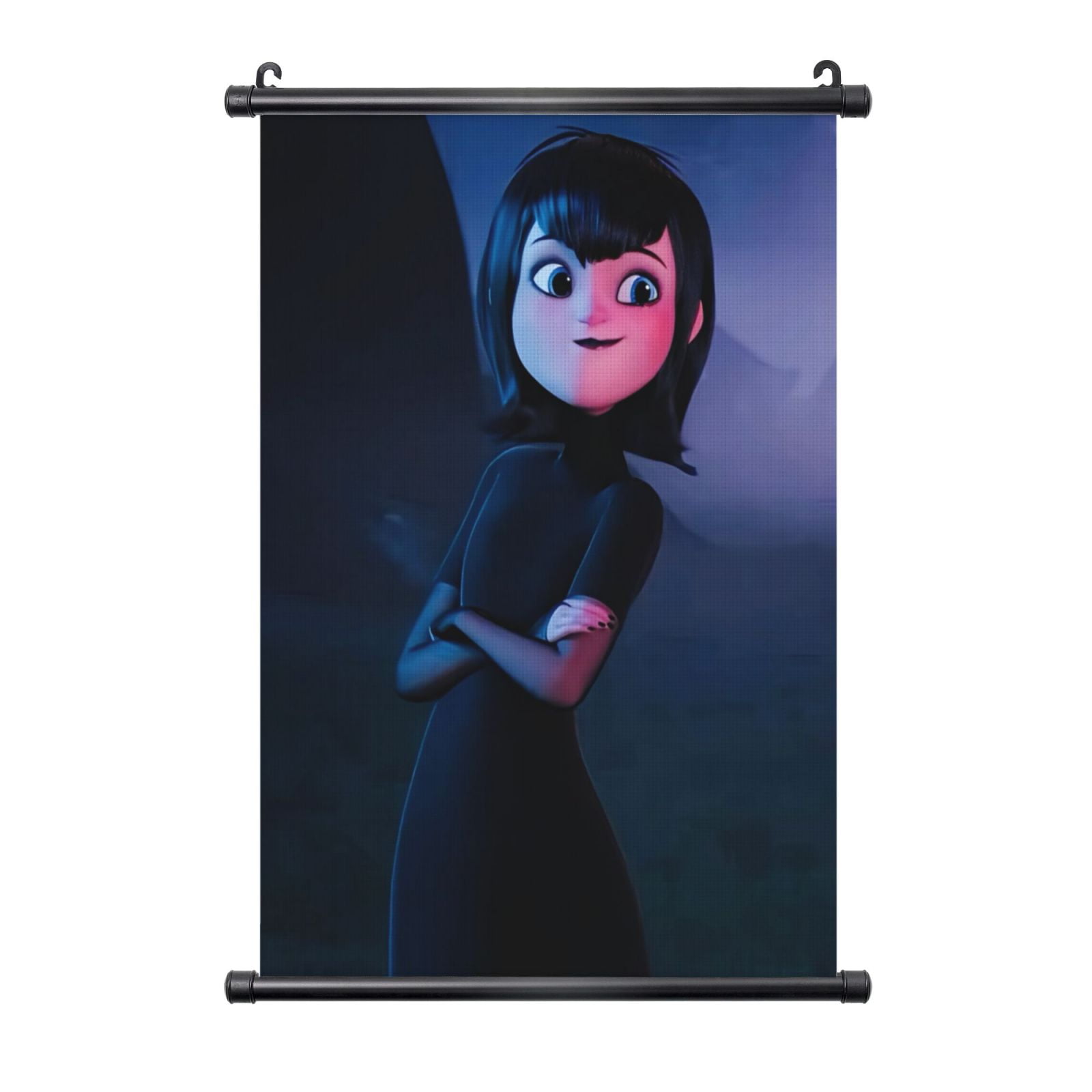 Mavis Dracula Poster Plastic Shaft Wall Hanging Banner Artwork Canvas ...