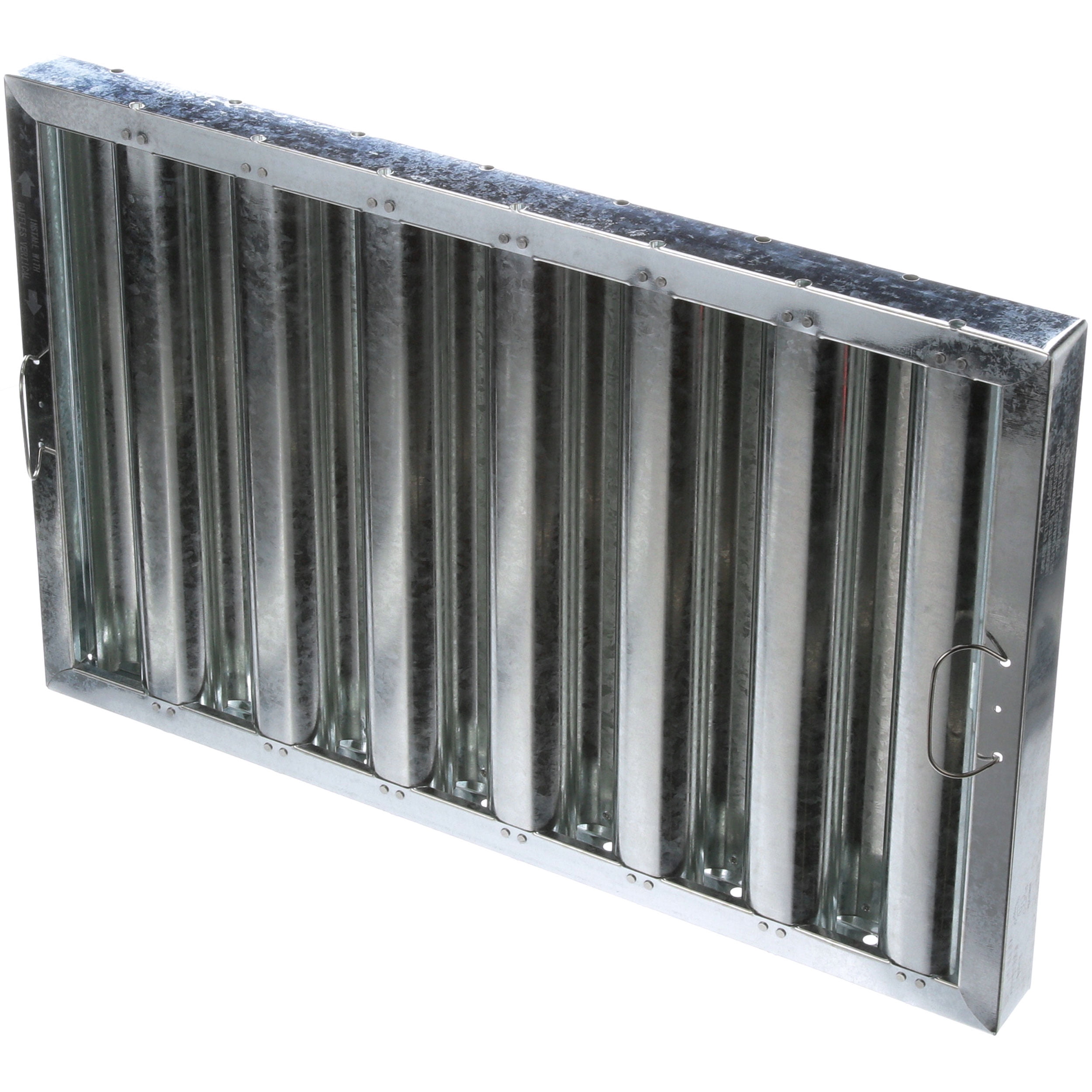 Mavrik 16 in x 25 in Galvanized Steel Hood Filter Replaces Flame Gard ...