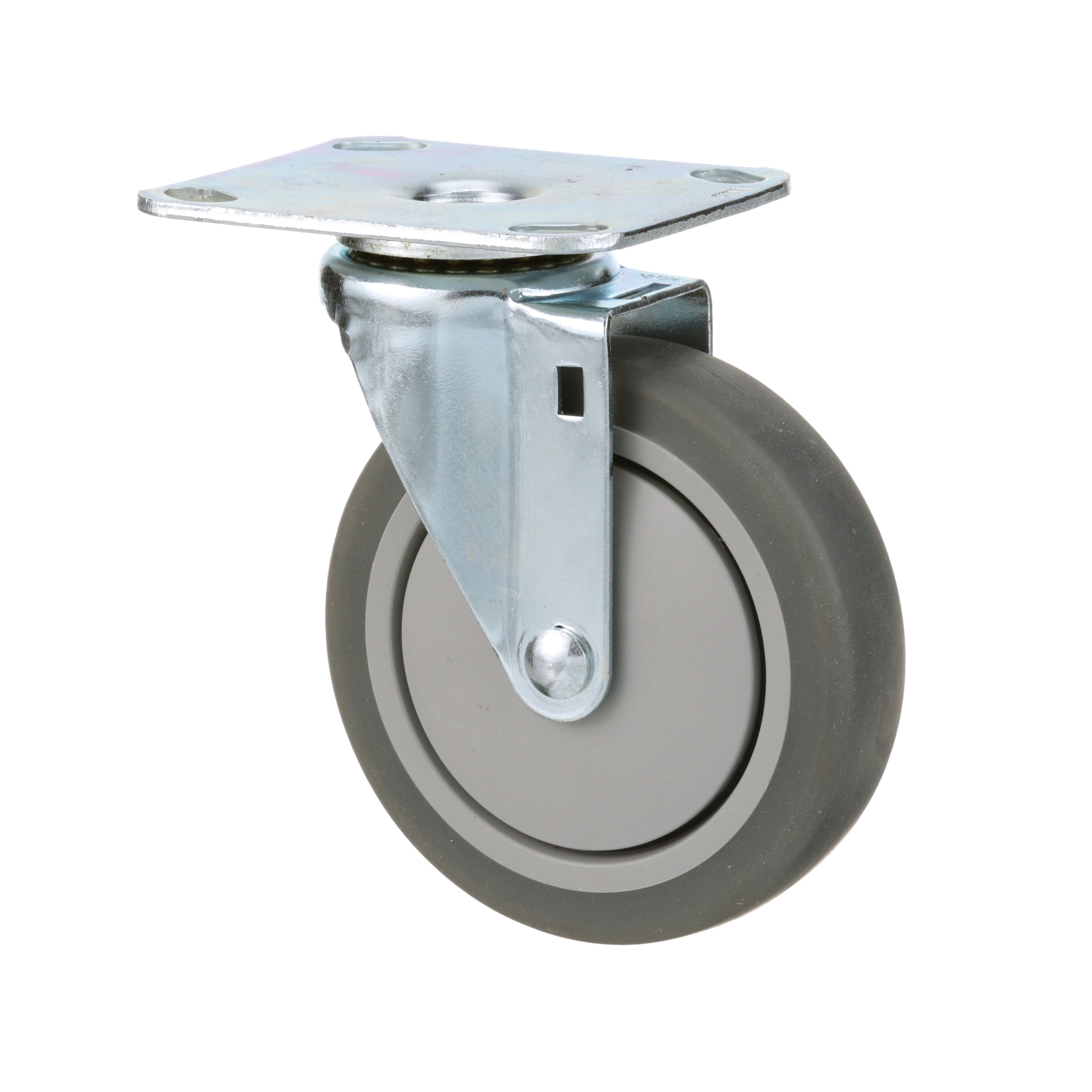 Mavrik Extra Heavy Duty Large Swivel Plate Caster With 5 in Wheel ...