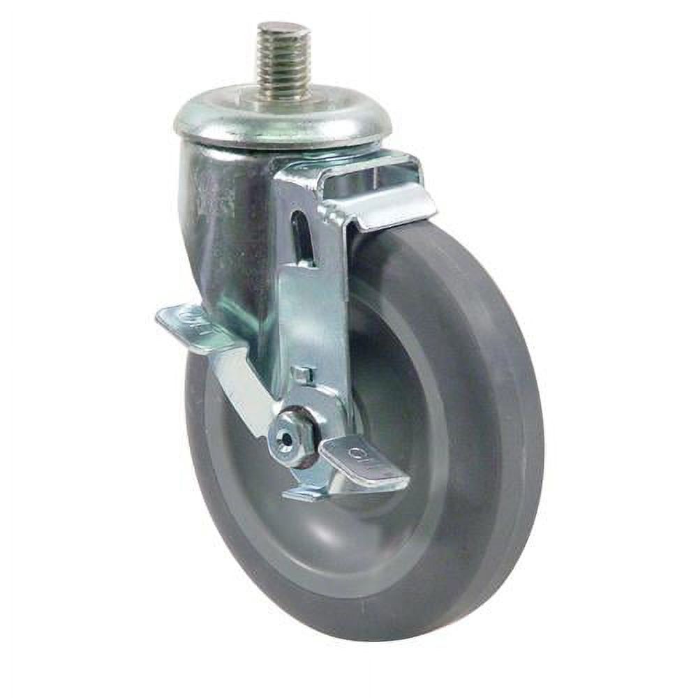 Mavrik - 35752 - 5 in Locking Threaded Stem Caster - Walmart.com