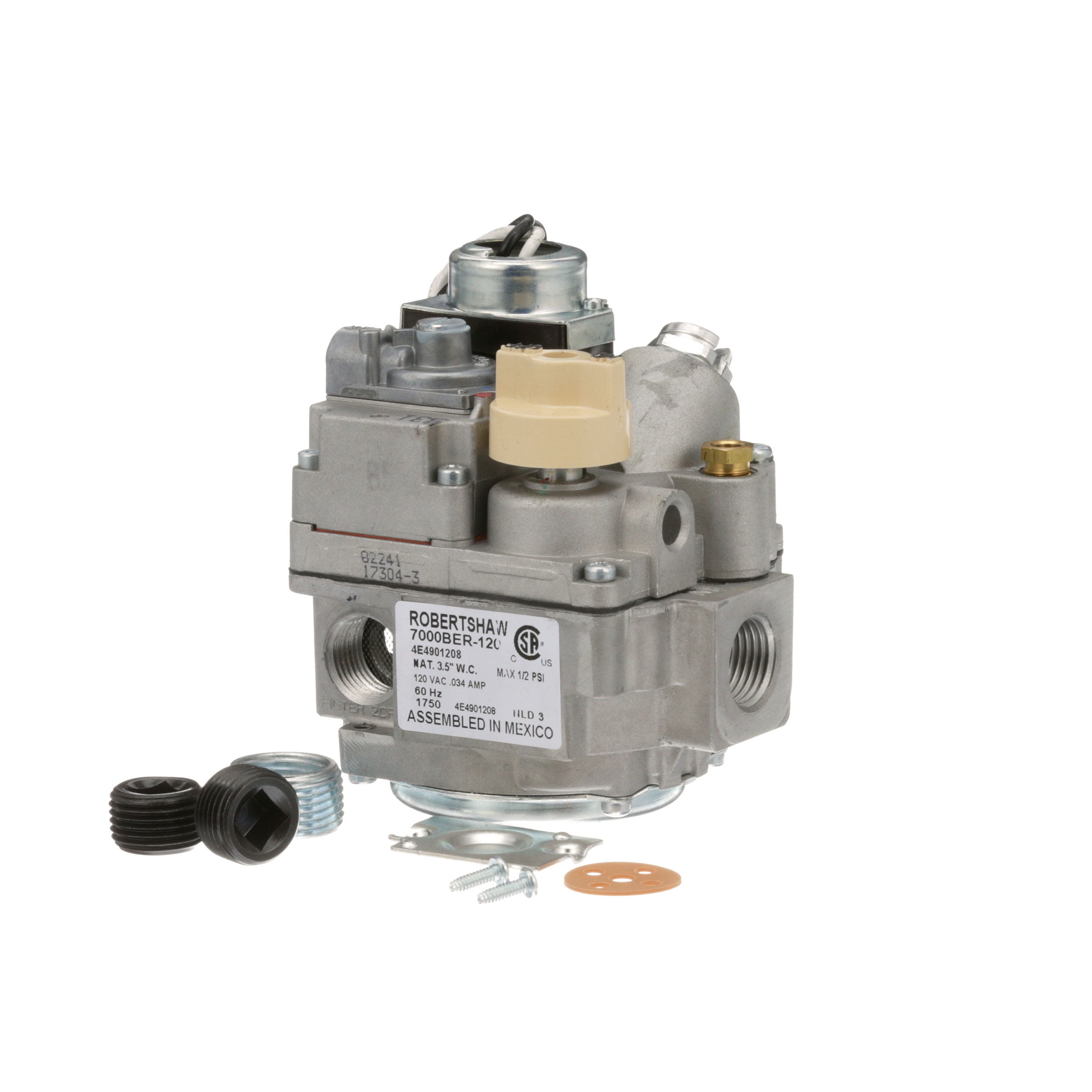Mavrik - 541013 - 1/2 in 120V Natural Gas Combination Safety Valve ...