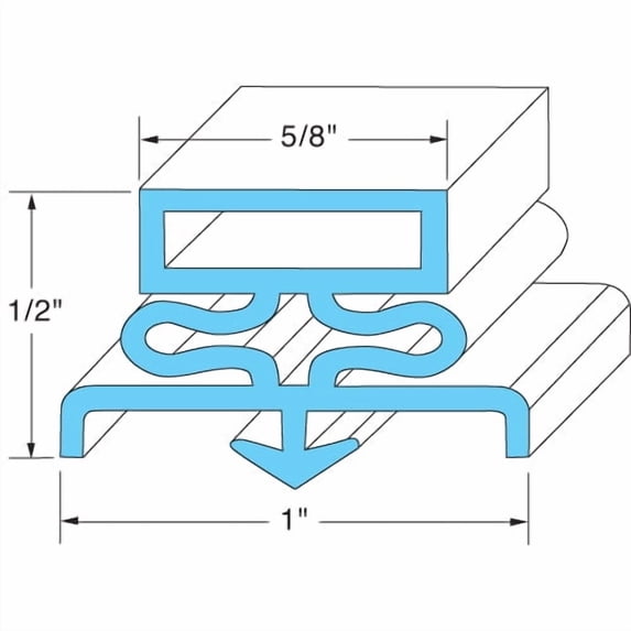 Mavrik Refrigeration Gasket Replaces Kairak 341-60197-00 - Walmart.com