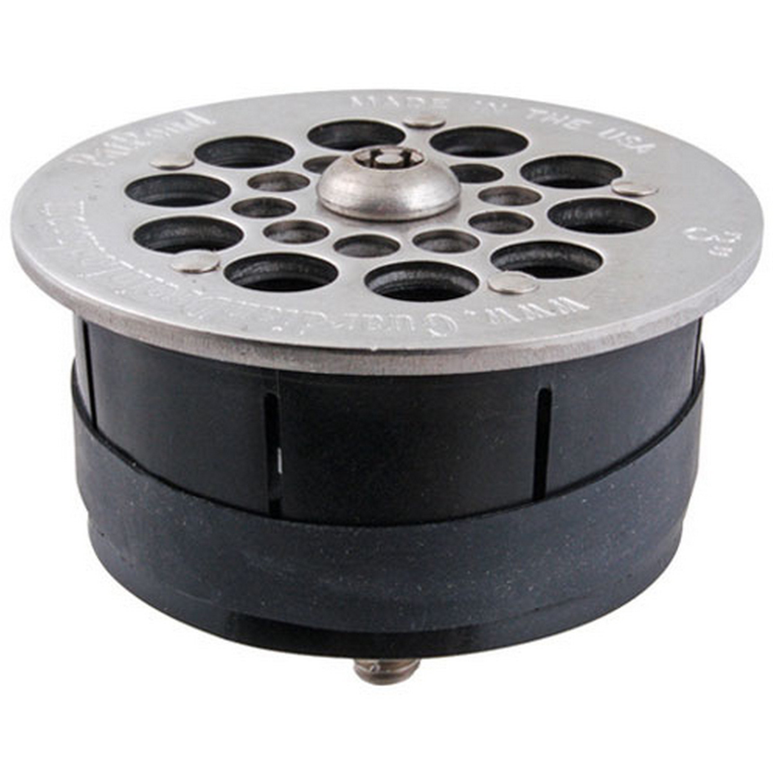 Mavrik 3 in Floor Sink Guardian Drain Lock™, Black Plastic Body ...