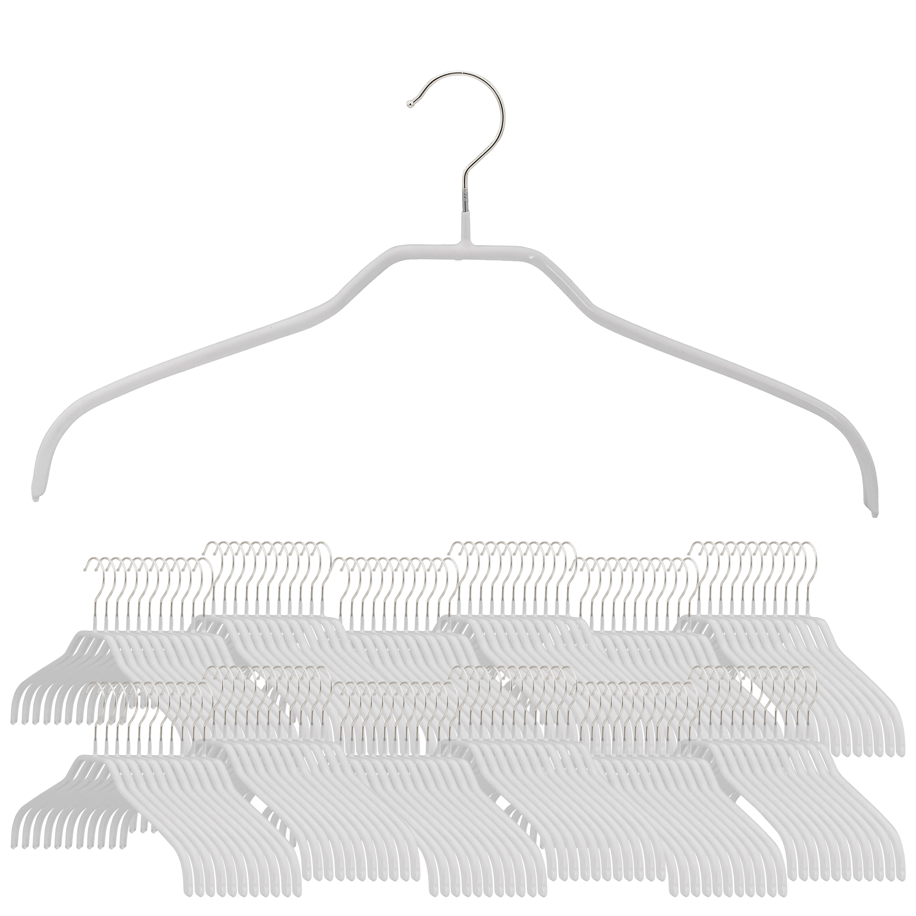 Mawa by Reston Lloyd Silhouette Series Non-Slip Space Saving Clothes Hanger for Shirts and ...
