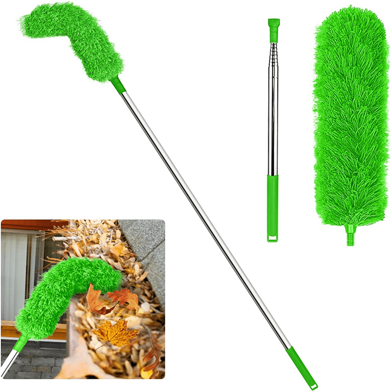 Mawalde Gutter Cleaning Brush Roofing Tool with Telescopic Extendable ...