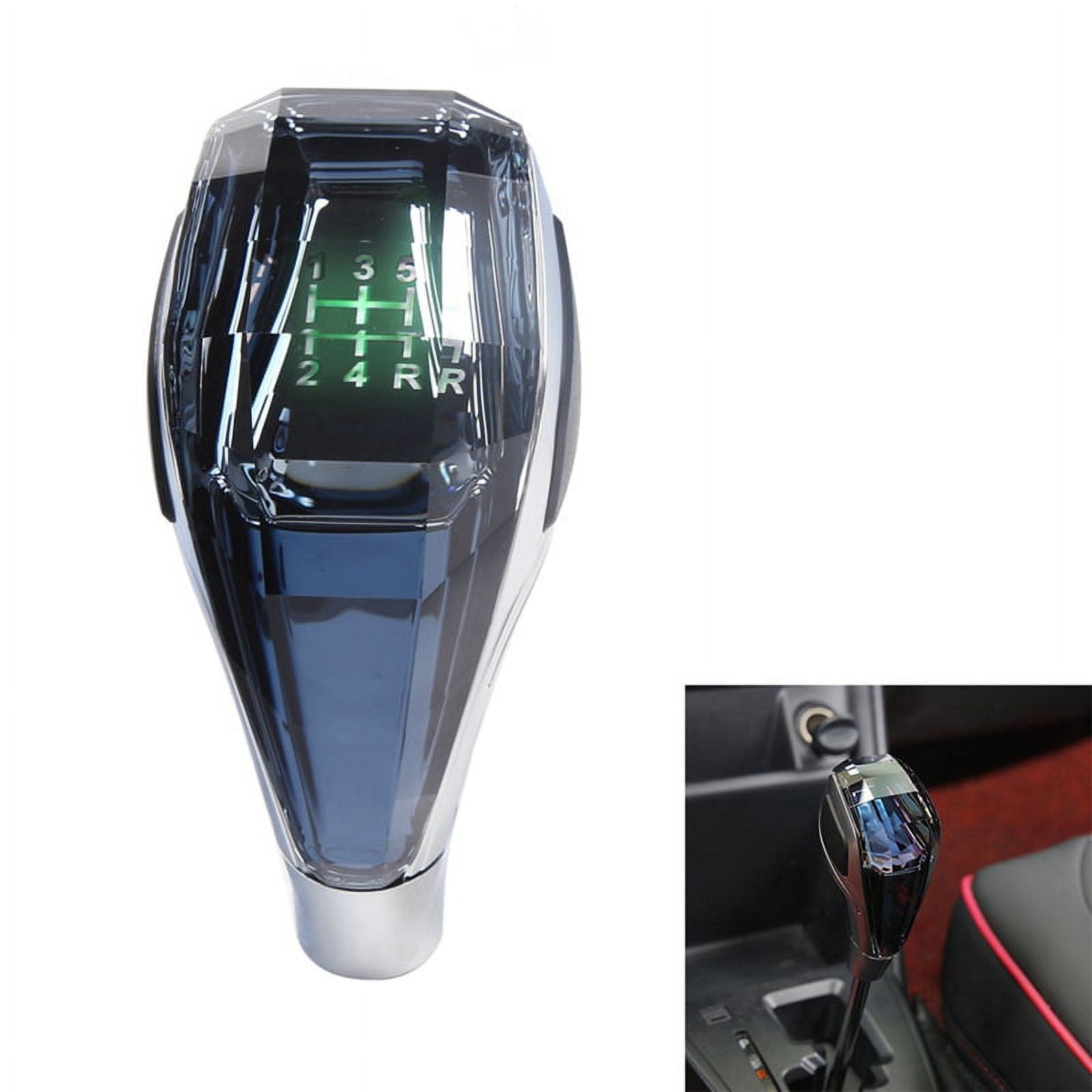 Mawalde Manual Gear Shift Knob Car Universal Led Crystal Handles Manual ...