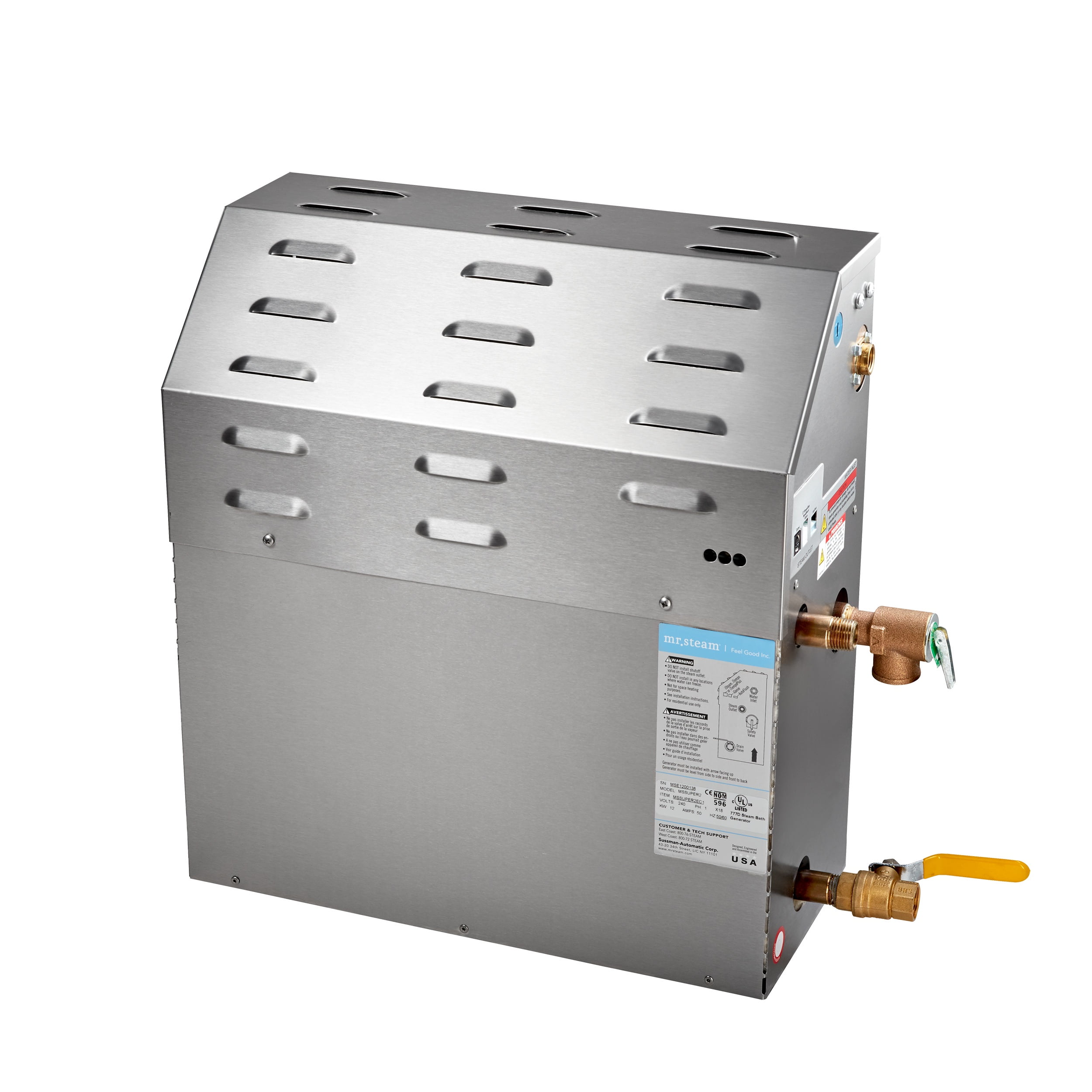 Mr Steam Max 20 kW (20000 W) Steam Shower Generator of 240 Volt & 1 ...