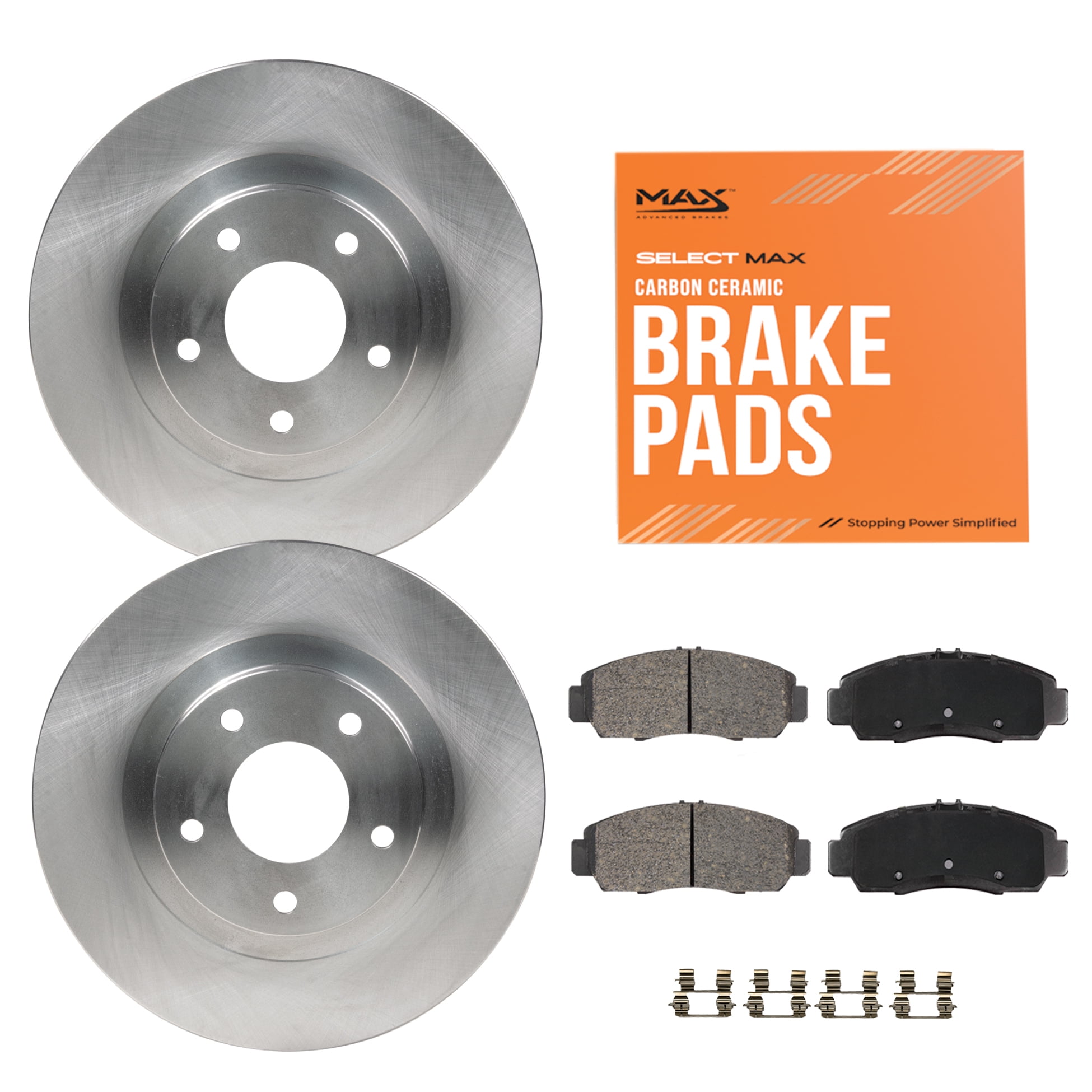 Max Advanced Brakes - Brake Kit for 2001-2007 Ford Escape 2001-2006 ...