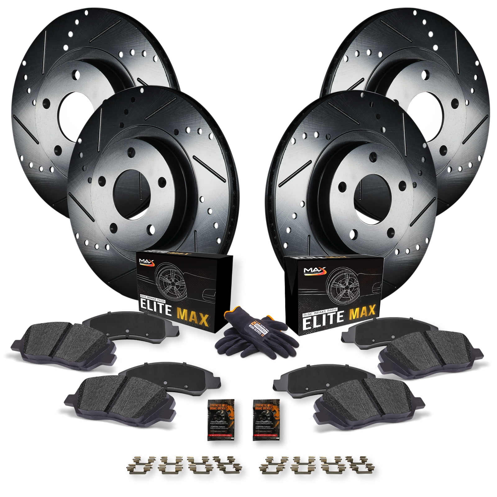 Max Advanced Brakes - Brake Kit for 2009 2010 2011 2012 2013-2019 ...