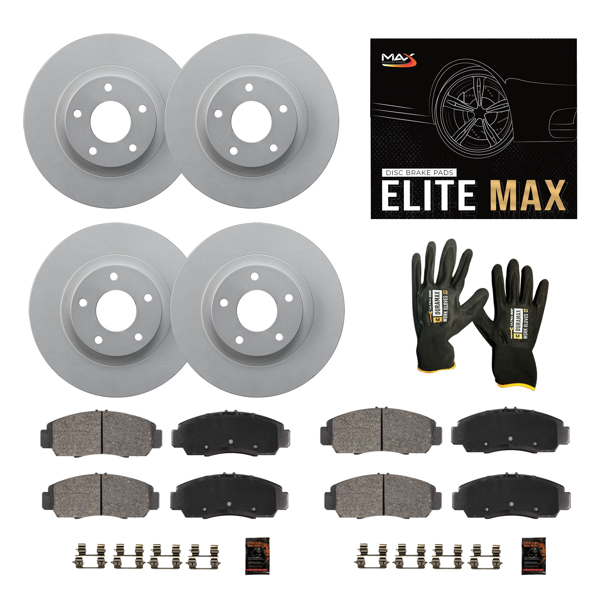Max Advanced Brakes - Brake Kit for 2014 2015 2016 2017 2018 2019 ...