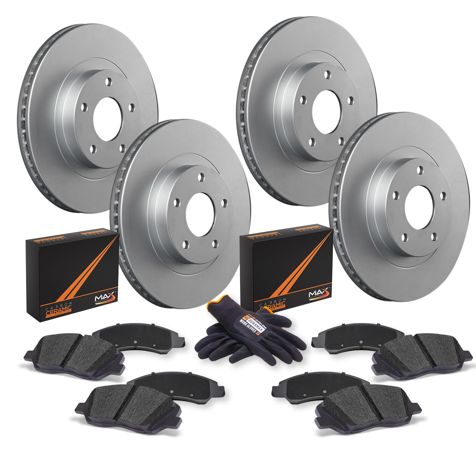 Max Advanced Brakes - Brake Kit for 2014 2015 Lexus IS250 Base/F Sport ...