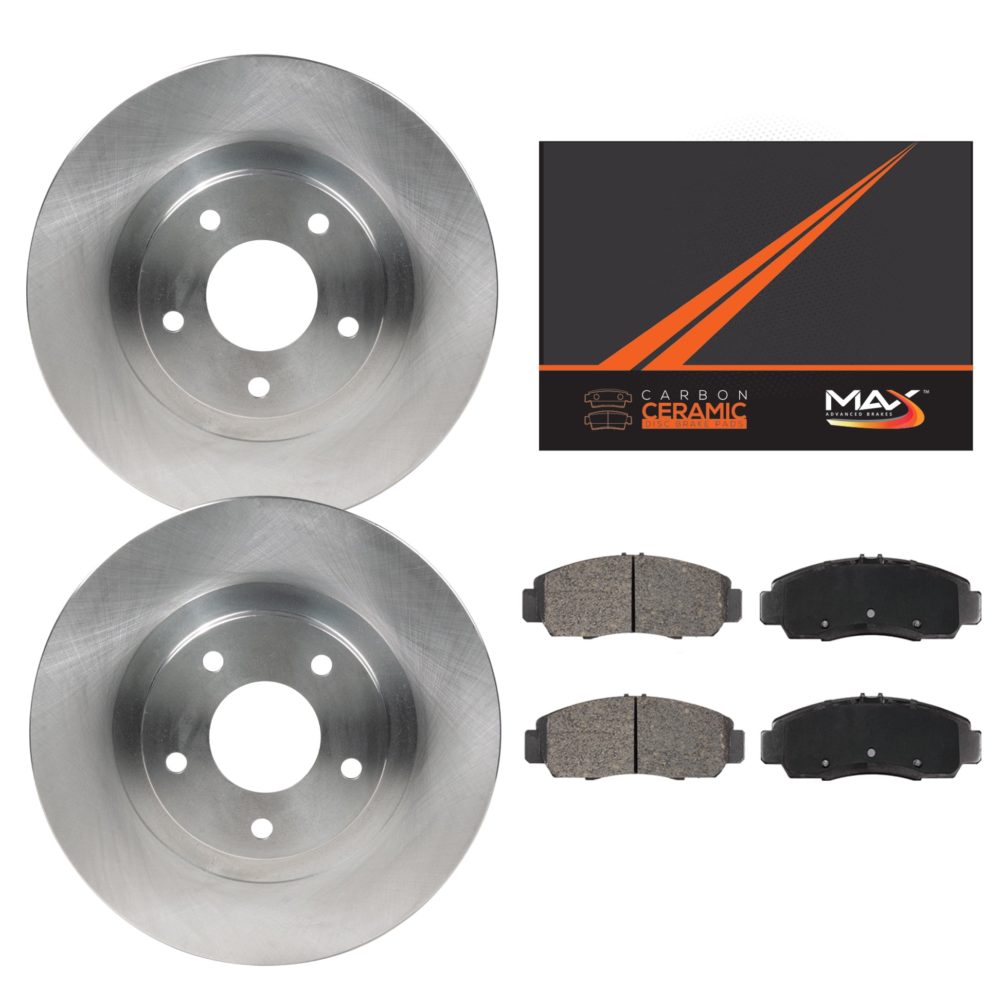 Max Advanced Brakes - Brake Kit for 2017 2018 2019 2020 2021 Mitsubishi ...