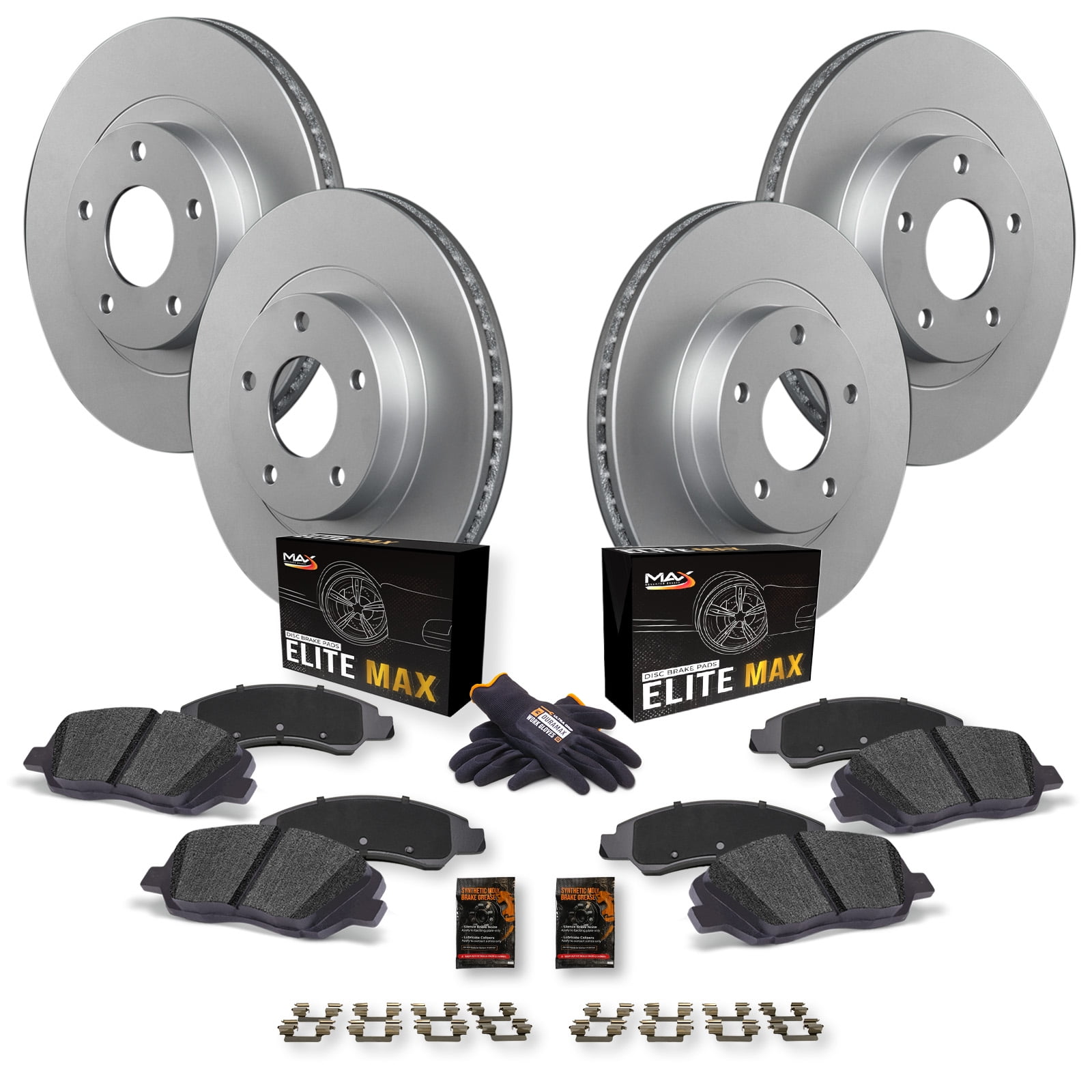 Max Advanced Brakes - Brake Kit for 2018-2021 Hyundai Kona AWD 2021 Kia ...