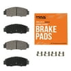 Max Advanced Brakes Rear Brake Pad Compatible With 2016 2017 2018 2019 2020 2021 Chevy Equinox ...
