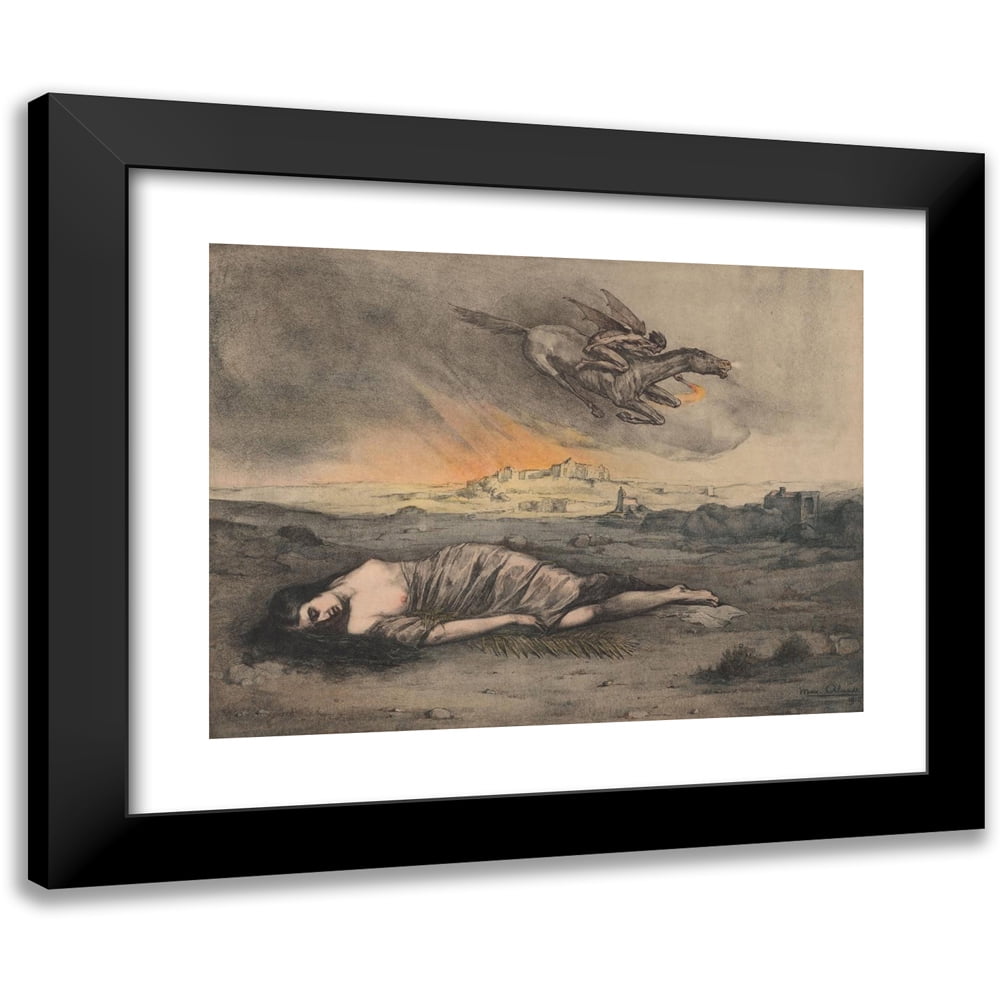 Max Alexander Alandt 24x19 Black Modern Framed Museum Art Print Titled ...
