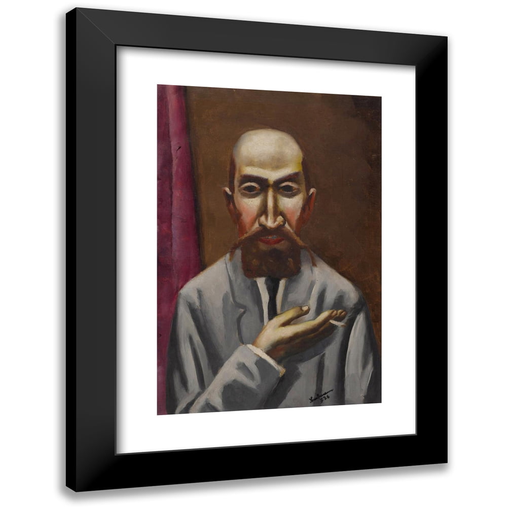 Max Beckmann 11x14 Black Modern Framed Museum Art Print Titled ...