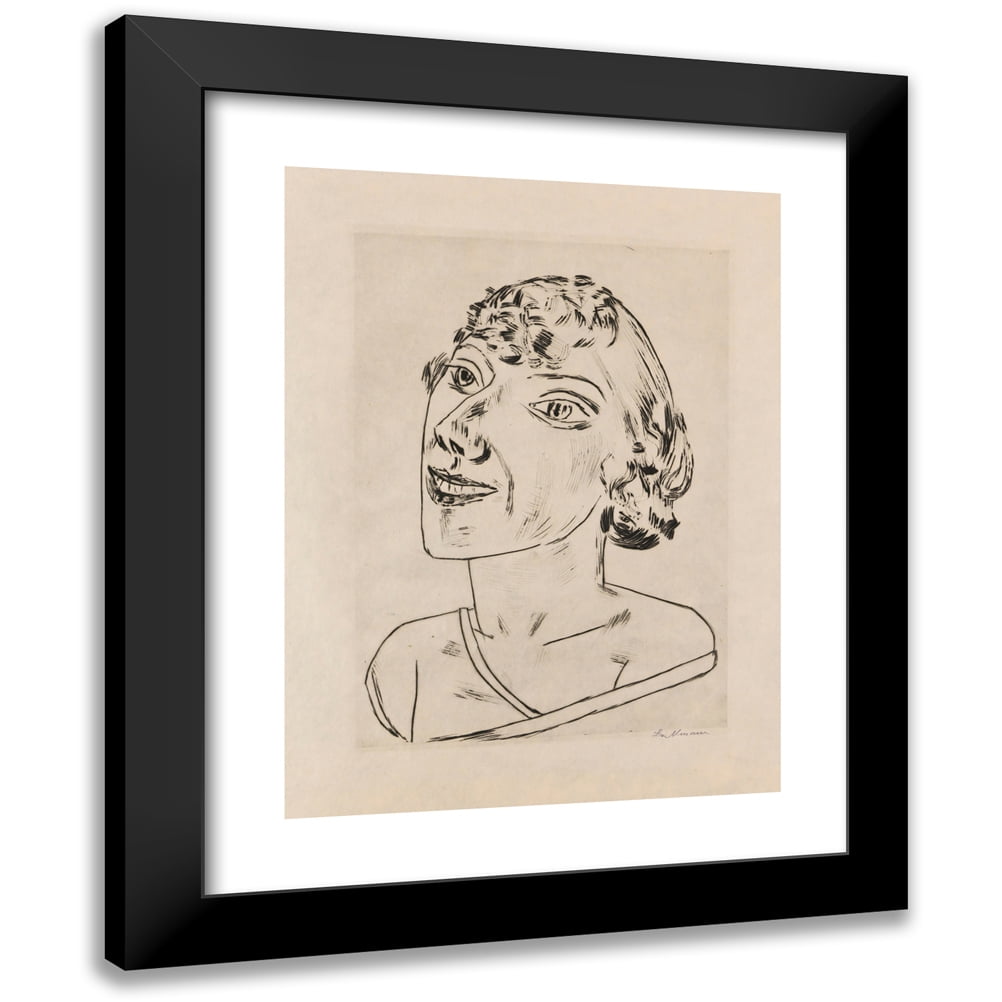 Max Beckmann 11x14 Black Modern Framed Museum Art Print Titled - Sarika ...