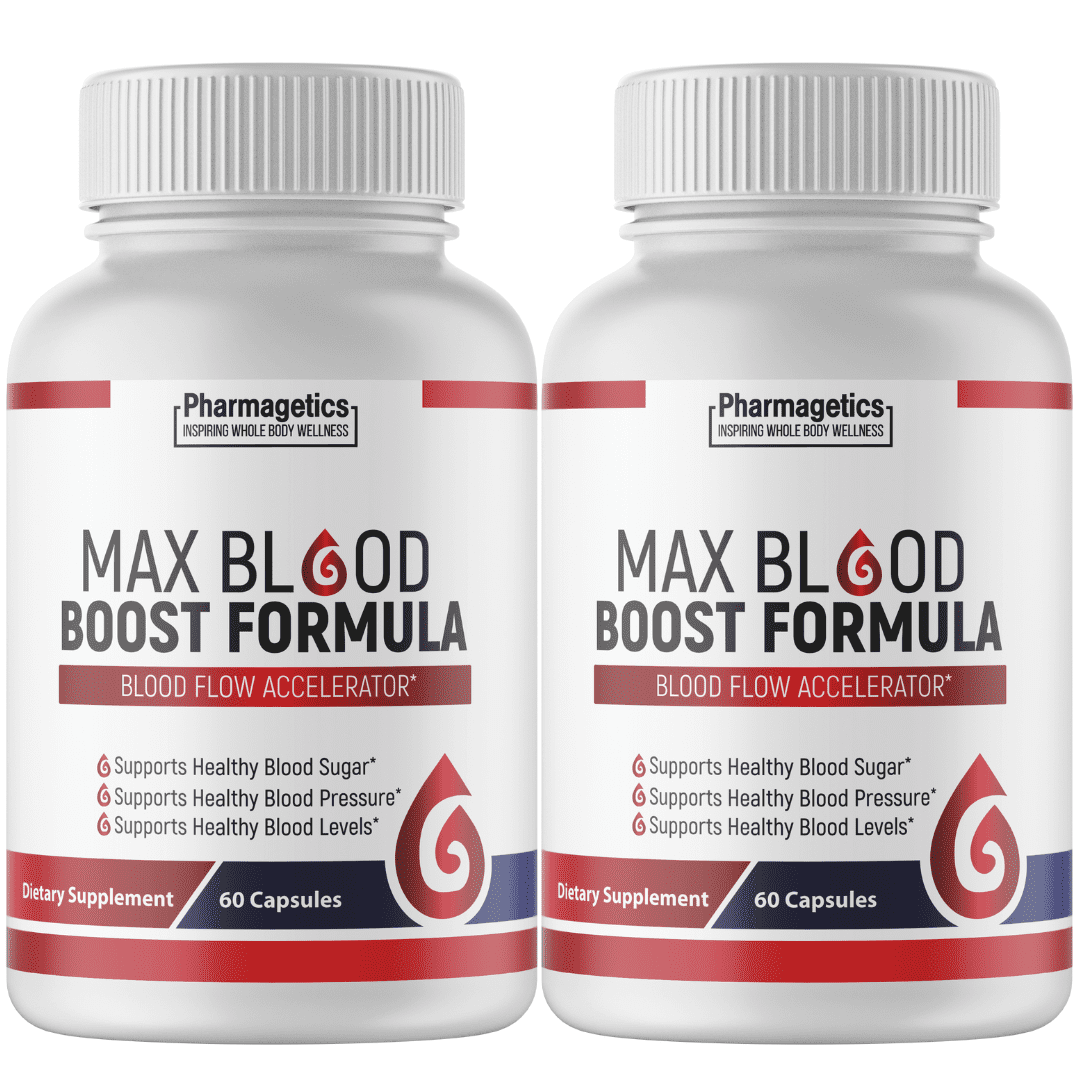 Max Blood Boost Formula - Natural Blood Sugar Supplement - 2 PACK ...
