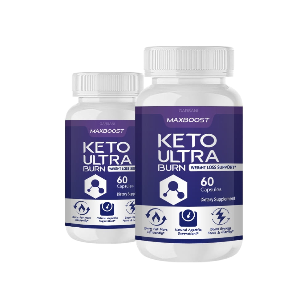 Max Boost Keto, Keto Ultra Burn - 2 Pack - Walmart.com