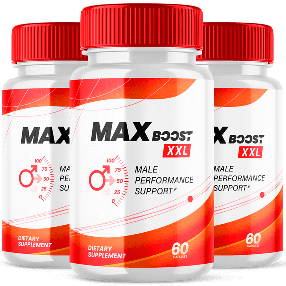 Max Boost XXL Advanced Formula Pills All Natural MaxBoostXXL Vitamin ...