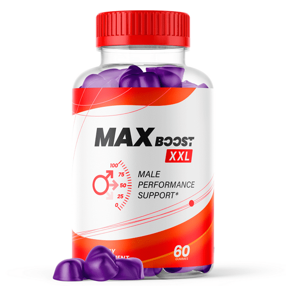 Max Boost XXL Gummies Advanced Formula All Natural Vitamin Supplement ...