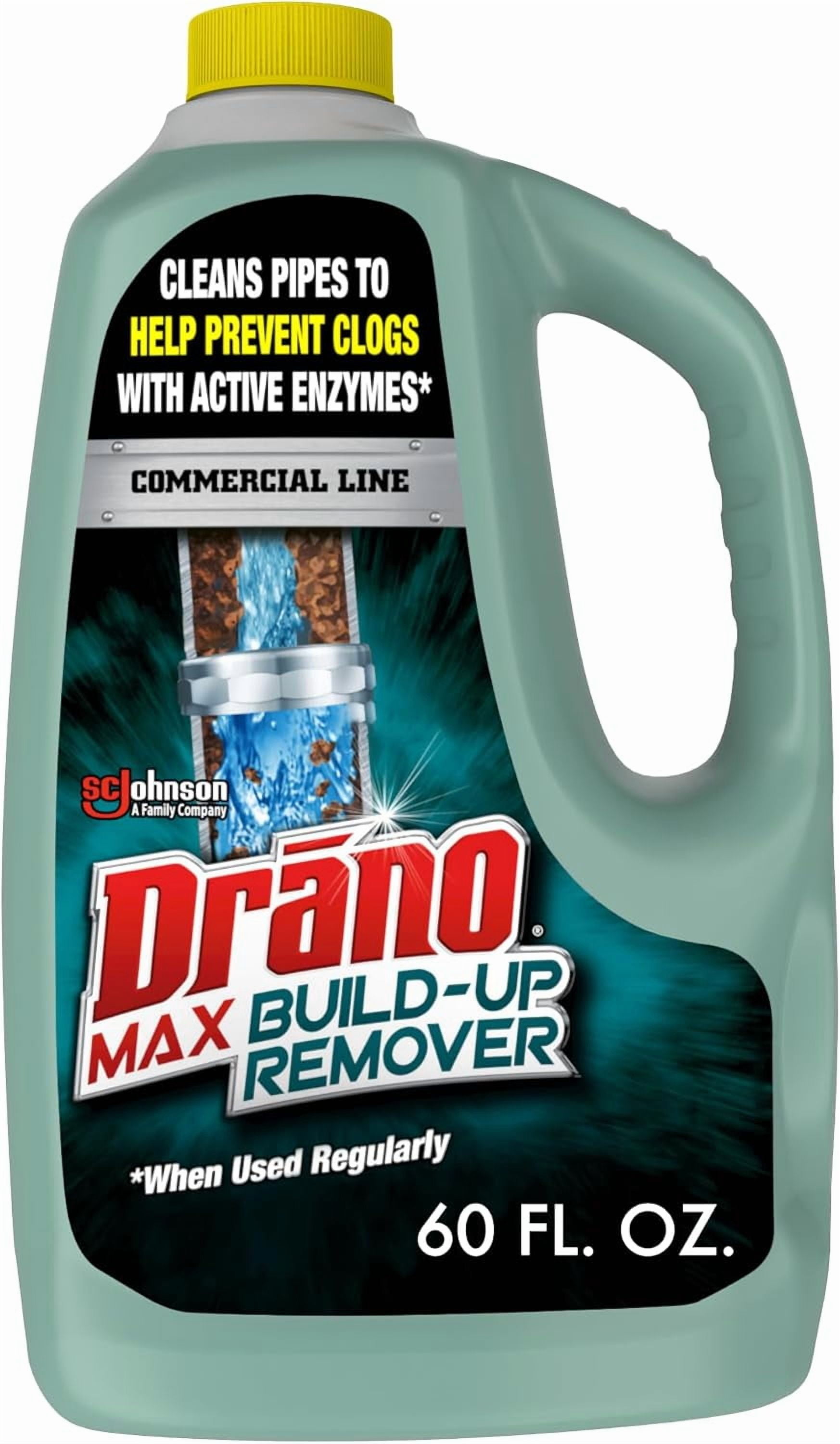 Max Build Up Remover Drain Cleaner, Great for Clog Prevention ...