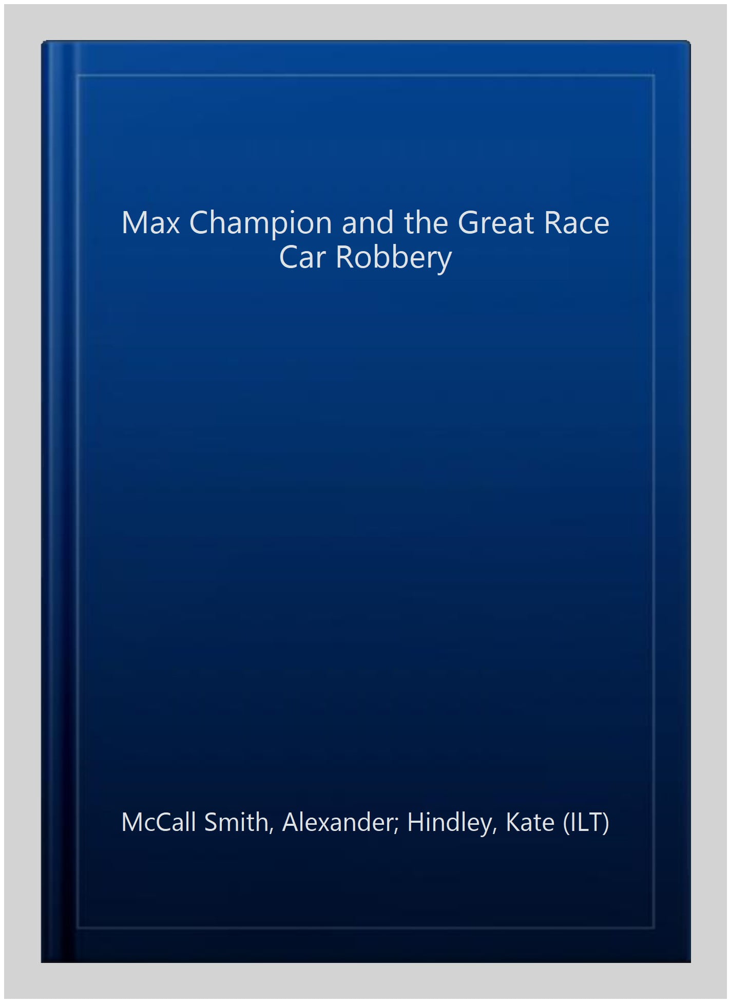 Max Champion and the Great Race Car Robbery - Walmart.com